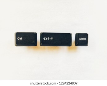 Ctrl Shift Del Shortcut Keys Computer Stock Photo 1224224272 | Shutterstock