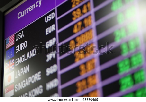 cambio de divisas Foto de stock 98660465 | Shutterstock