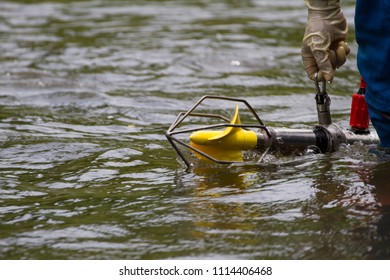 Current Meter Oceanographic Device Flow Measurement Stock Photo ...