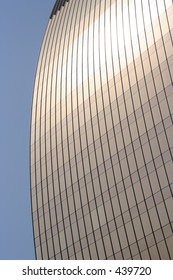 Curved Skyscraper Reflecting Sun Stock Photo 439720 | Shutterstock