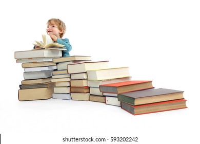 Cute Boy Educational Knowledge Concept Series Stock Photo (Edit Now ...