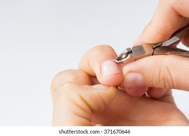 Cutting Cuticles Stock Photo 371670646 | Shutterstock