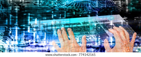 Cyber Internet Technology 3d Rendering Stock Photo 774142165 | Shutterstock