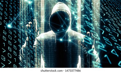 Cybernetic Data Analytics Computer Science Future Stock Photo ...