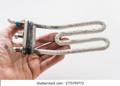 Damaged Heating Element Washing Machine Hand Stock Photo 1775799773 ...