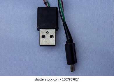 Damaged Type B Micro Usb Cable Stock Photo (Edit Now) 1507989824