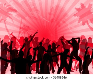 Dance Summer Background Stock Photo 36409546 | Shutterstock