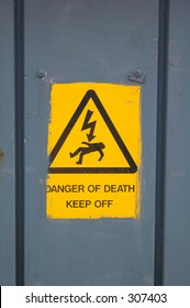 Danger Death Keep Out Sign United Stock Photo 1631472997 | Shutterstock