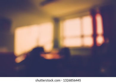 Dark Blurred Office Background Stock Photo (Edit Now) 1326856445