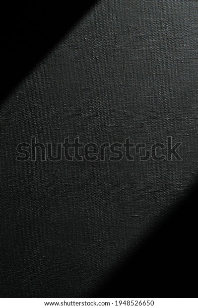 Dark Creative Background Black Primed Linen Stock Photo 1948526650 ...