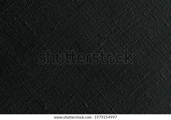 Dark Creative Background Black Primed Linen Stock Photo 1979254997 ...