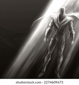 Pencil Sketch Artistic Image Epic-action-hero-movie-poster-with ...