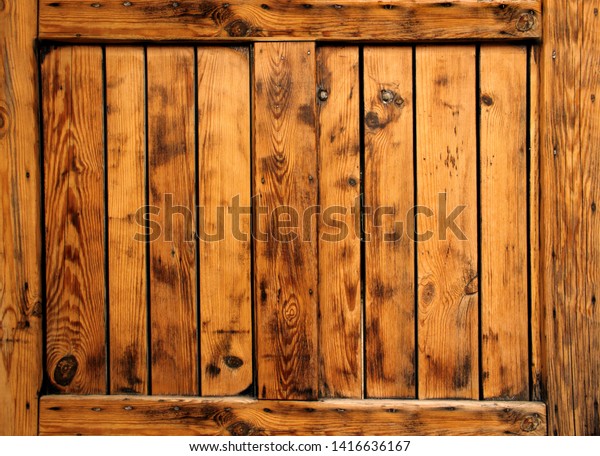 Dark Rustic Brown Wood Plank Frame Stock Photo 1416636167 | Shutterstock