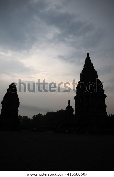 Dark Shadow Temple Evening Stock Photo 415680607 | Shutterstock