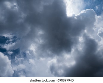 Dark Storm Clouds Before Rain Natural Stock Photo 690897940 | Shutterstock