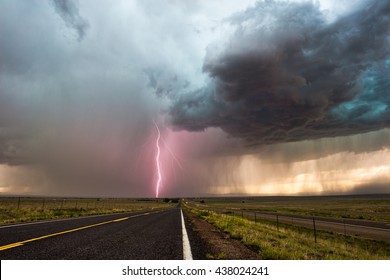 Dark Storm Clouds Lightning Stock Photo 438024241 | Shutterstock