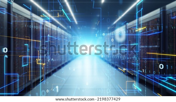 Data Center Communication Network Stock Photo 2198377429 | Shutterstock