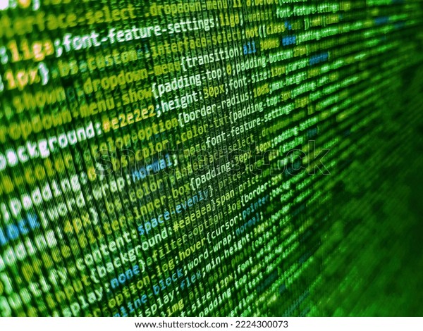 Data Encryption Security Code On Computer Stock Photo 2224300073 ... Data Encryption Security Code On Computer Stock Photo 2224300073 ...