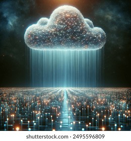 Neural Network Cloud Technologies Global Database AI-generated image ...