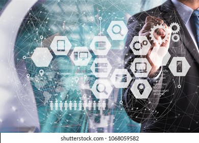 Data Management Platform Concept Stock Photo 1068059582 | Shutterstock