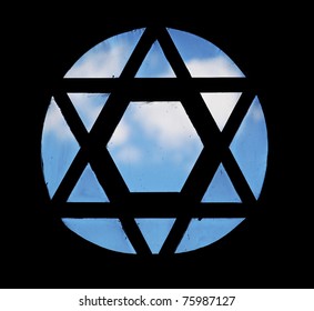Davids Star Shape Window Synagogue Stock Photo 75987127 | Shutterstock