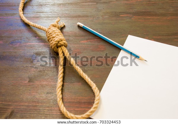 Deadly Loop Rope Last Seconds Life Stock Photo 703324453 | Shutterstock