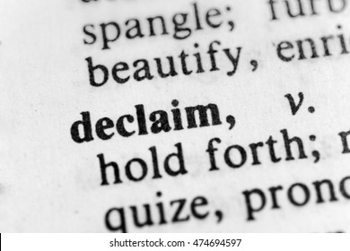 271 Declaim Images, Stock Photos & Vectors | Shutterstock
