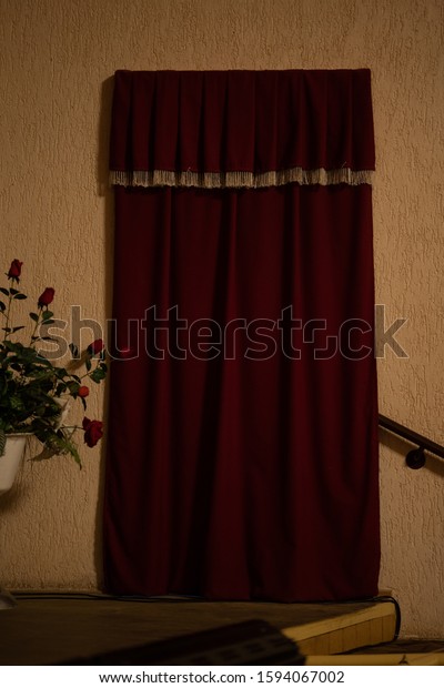 Decoration Elements Auditorium Theater Texture Background Stock Photo ...