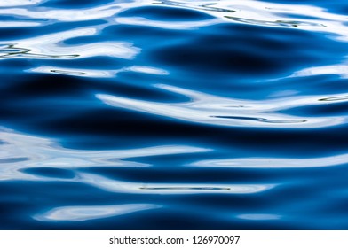 Deep Blue Water Surface Texture Stock Photo 126970097 | Shutterstock