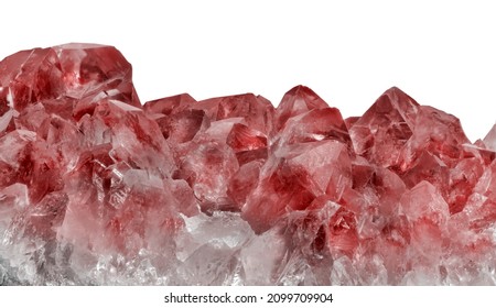Deep Color Large Ruby Crystals On Stock Photo 2099709904 | Shutterstock