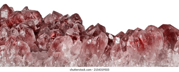Deep Color Large Ruby Crystals On Stock Photo 2154319503 | Shutterstock