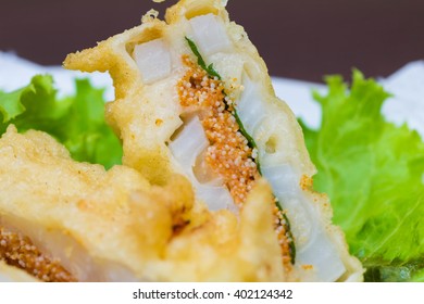 Deep Fried Lotus Root Cod Roe Stock Photo 402124342 | Shutterstock