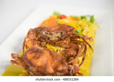 Deep Fried Soft Shell Crab Seasoned Stock Photo 488551384 | Shutterstock