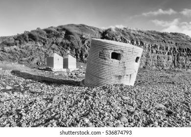 Defensive Structures World War Two On Stock Photo 536874793 | Shutterstock