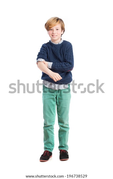 Defiant Child Posing Stock Photo 196738529 | Shutterstock