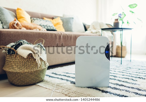 Dehumidifier Touch Panel Humidity Indicator Uv Stock Photo (Edit Now ...