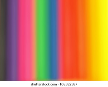 Delicate Rainbow Background Diffuse Colorcloseup Crayons Stock Photo ...