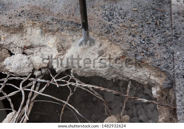 Demolition Old Ceiling Stock Photo 1482932624 | Shutterstock