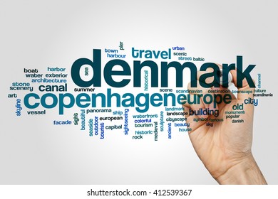 Denmark Word Cloud Stock Photo 412539367 | Shutterstock