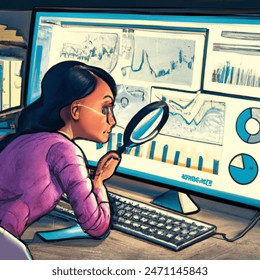 Depict Concept Visual Misrepresentation Data Science imagem gerada por ...