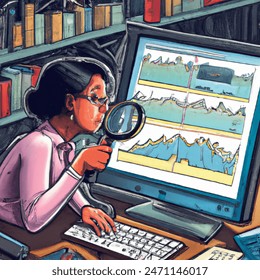 Depict Concept Visual Misrepresentation Data Science AI-generated image ...