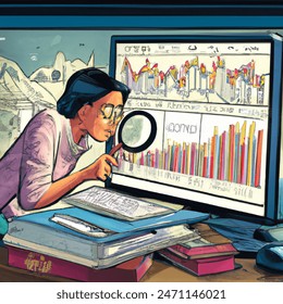 Depict Concept Visual Misrepresentation Data Science imagem gerada por ...