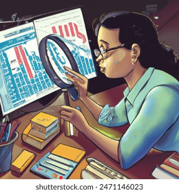 Depict Concept Visual Misrepresentation Data Science imagem gerada por ...