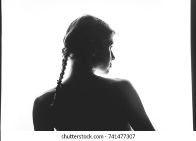 56,142 Black and white side face Images, Stock Photos & Vectors ...