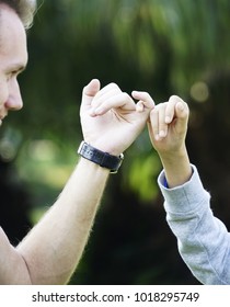 232 Hook each other's little finger Images, Stock Photos & Vectors ...
