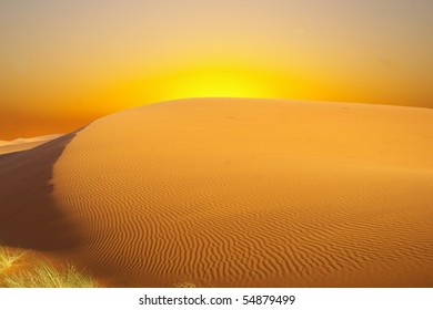 Desert Sunset Stock Photo 54879499 | Shutterstock