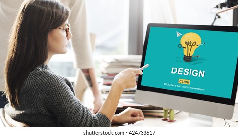 Design Creative Draft Drawing Ideas Object Stock Photo 424733617 ...