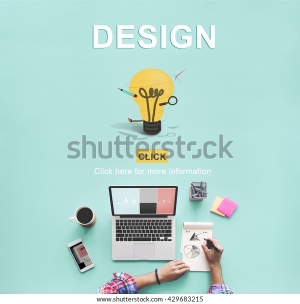 Design Creative Draft Drawing Ideas Object Stock Photo 429683215 ...