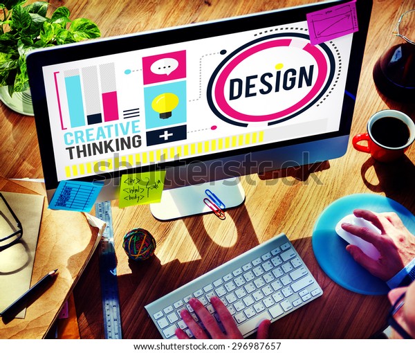 Design Creativity Thinking Ideas Designer Concept Stock Photo (Edit Now ...