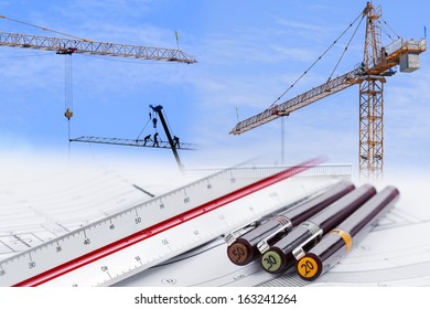 Design Develop Construction Plan Stock Photo 163241264 | Shutterstock